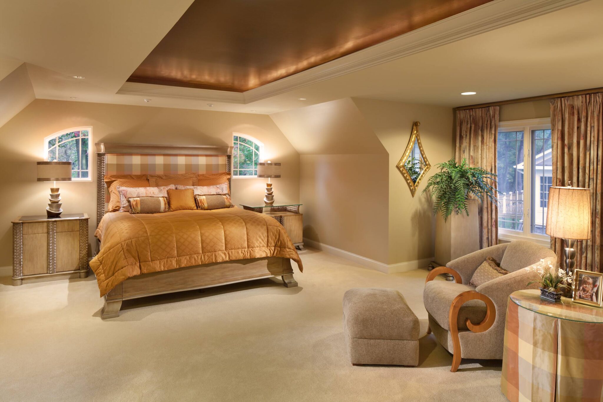 Creating Drama: Master Bedroom False Ceiling Design Ideas - HouzEdit