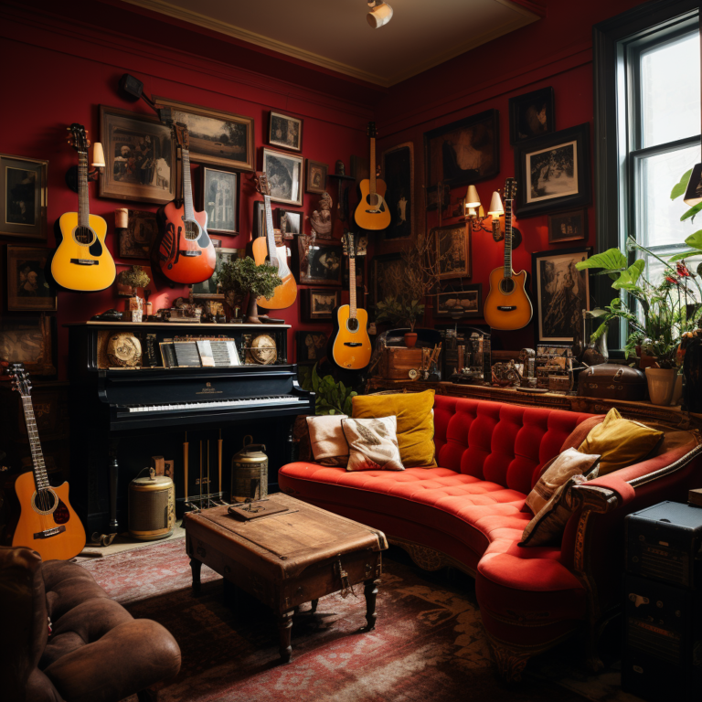 Music Room in House: Create Your Harmonious Haven - HouzEdit
